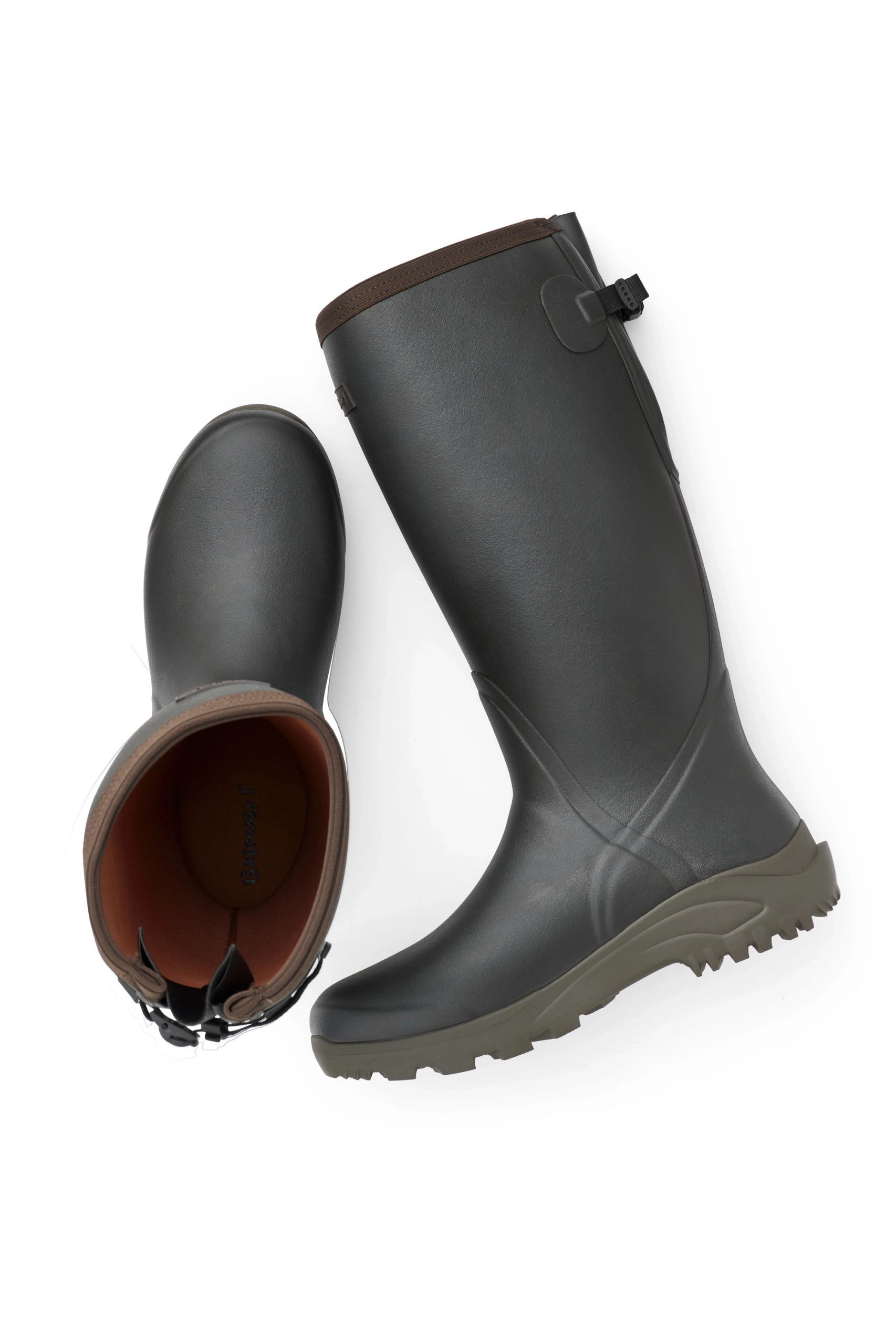 GUMENE ČIZME GATEWAY 1 SPORTSMAN II 18" 4mm KHAKI 45